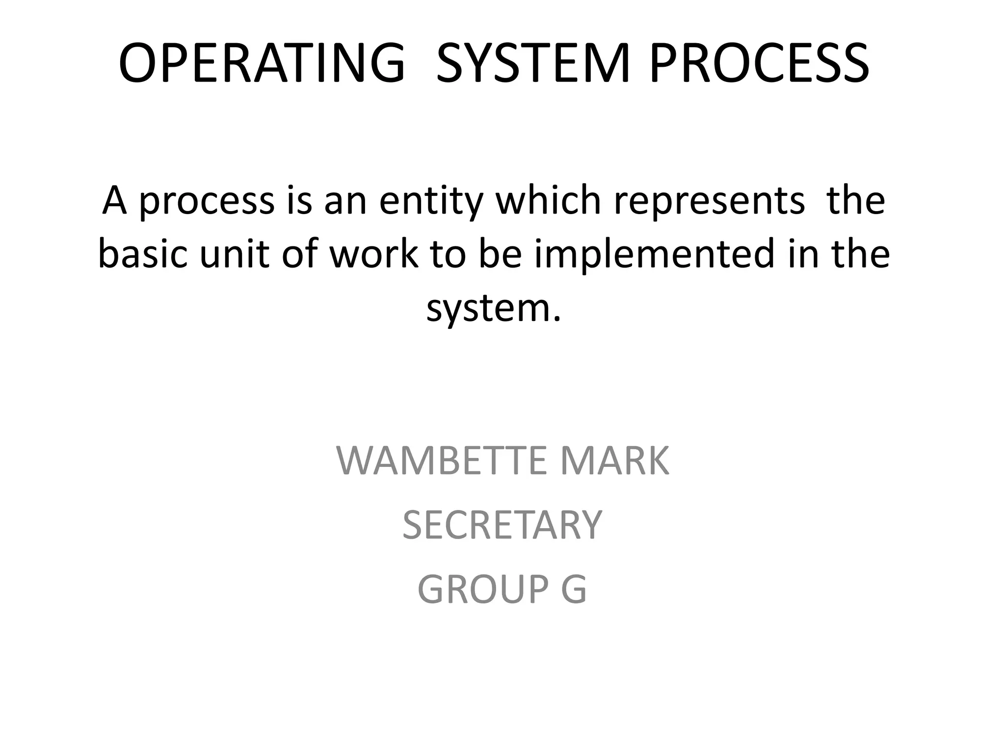 Operatingsystemprocesspptx
