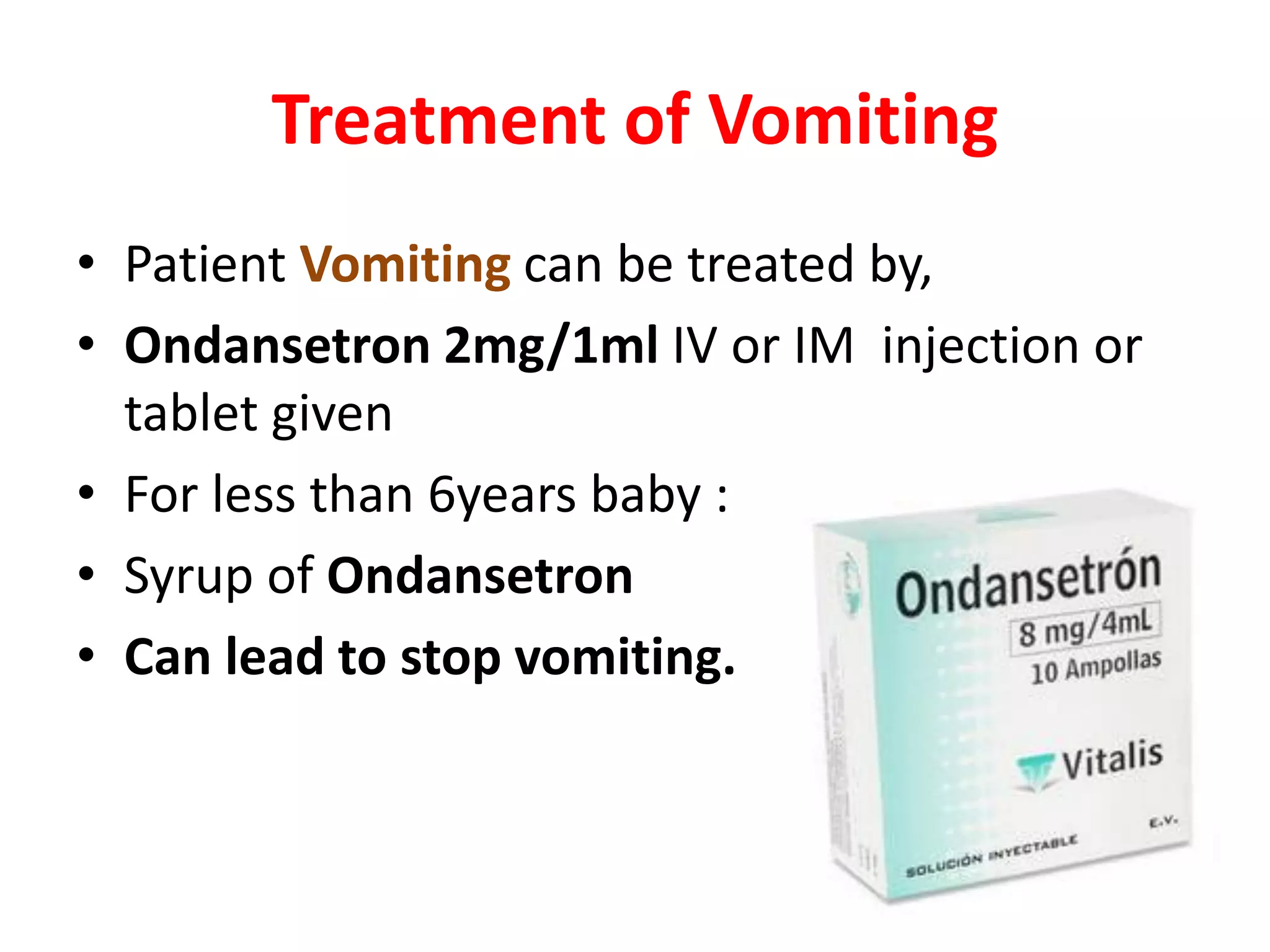 Treatment and Causes of Nausea and Vomiting | PDF