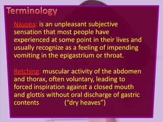 Vomiting | PPT