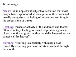 Vomiting | PPTX