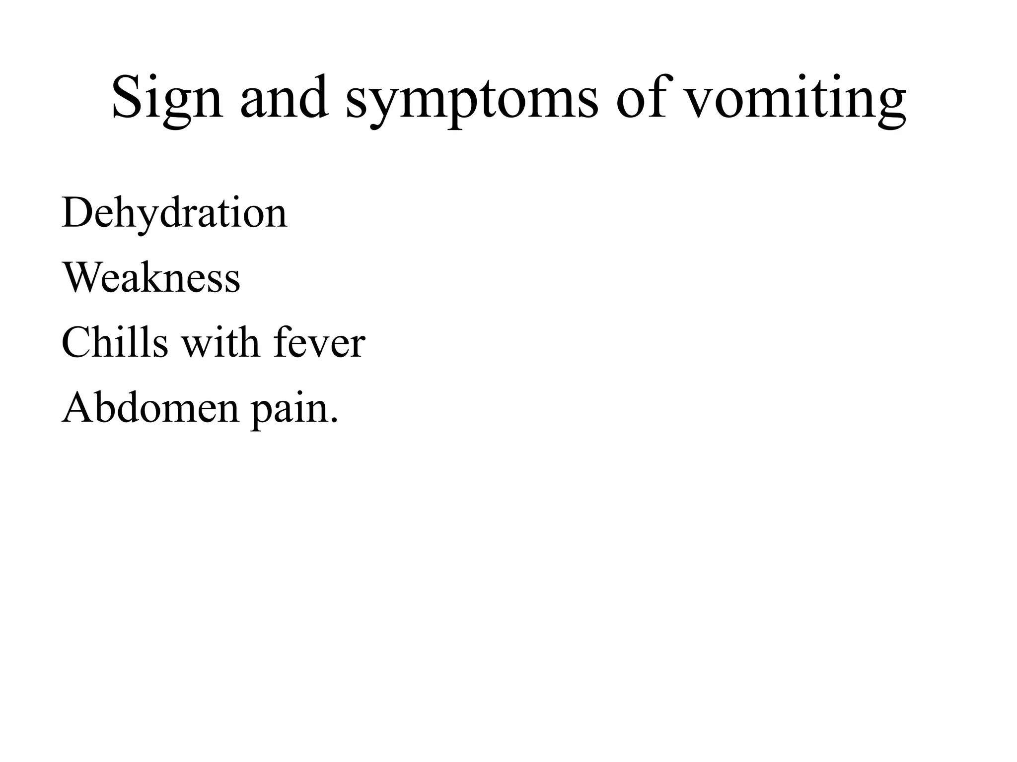 vomiting,Fever,unconciousness,age related sign and symptoms.pptx