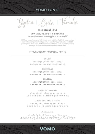 Vomo brand identity | PDF