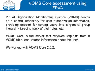 Vulnerability Assessment of Middleware Packages Supplied by EMI: VOMS ...