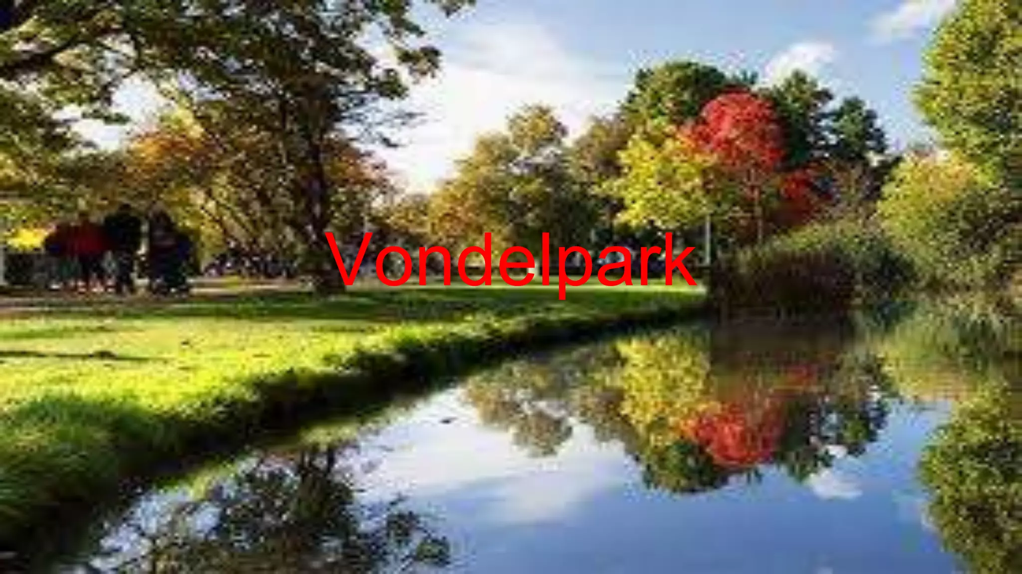 Vondel park | PPTX