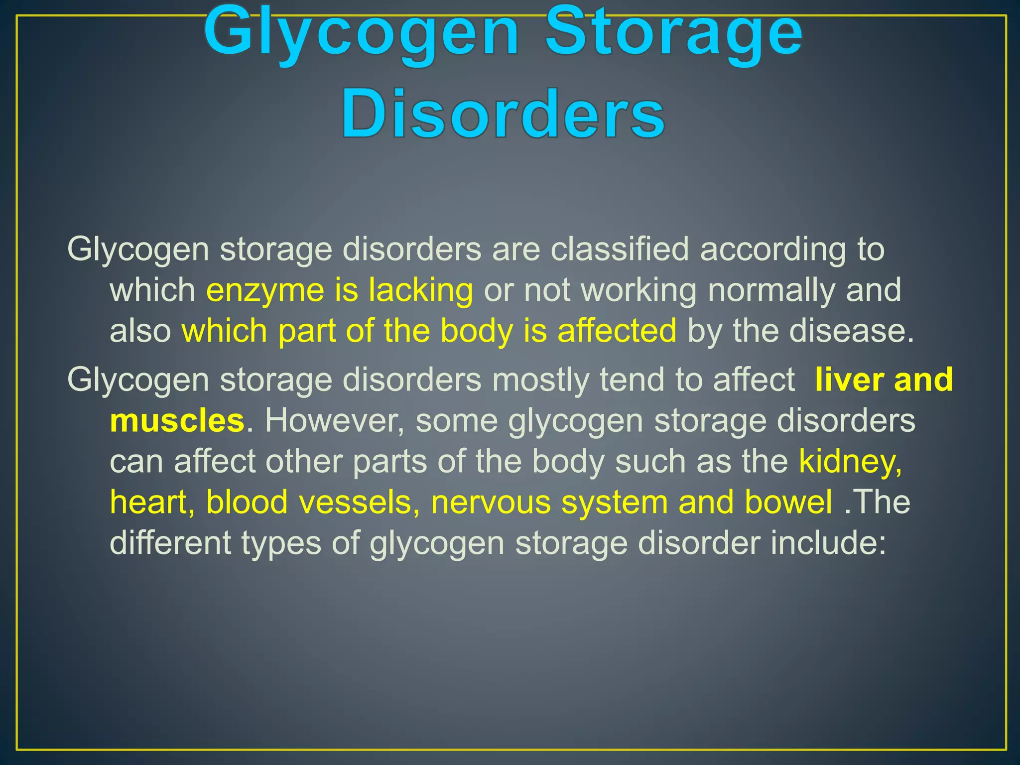 Von Gierke's Disease | PPTX