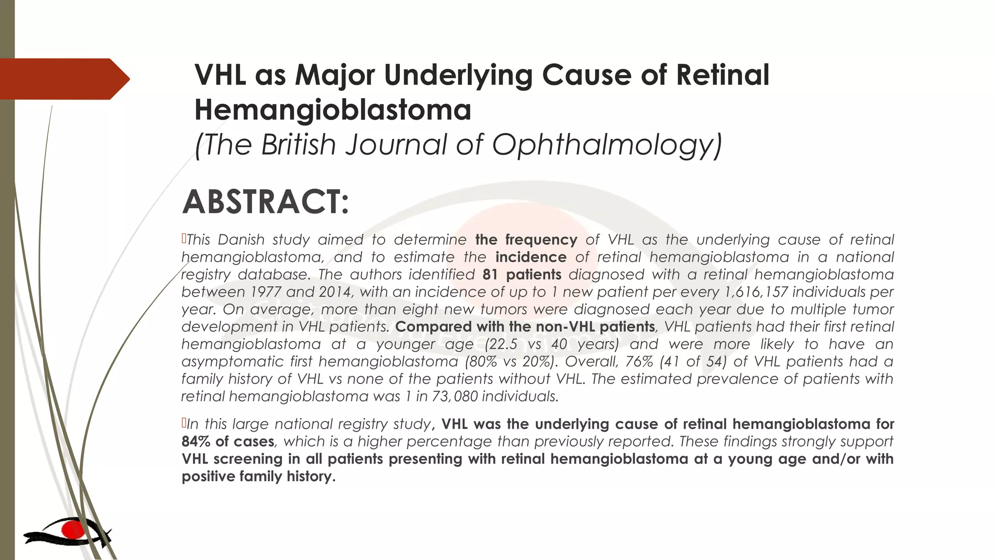 Von hippel lindau disease | PPT