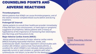 Vonjo Presentation- a chemotherapy medication | PPTX