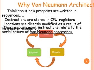 Von Neumann Architecture | PPTX