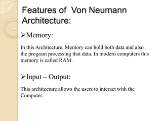 Von Neumann Architecture | PPT