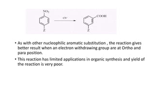 Von Richter Rearrangement and sommelet hauser rearrangementm | PPTX