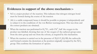 Von richter rearrangement | PPTX
