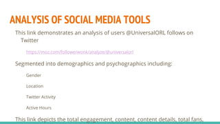 Swot social media analysis | PPTX