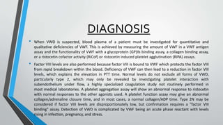 Von willebrand disease | PPTX