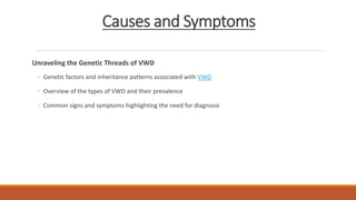 Von Willebrand Disease | PPTX