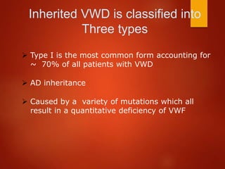 Von willebrands disease | PPT