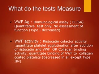 Von willebrands disease | PPT