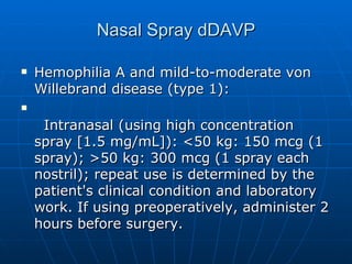 Von willebrands disease | PPT