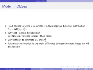 DEseq, voom and vst | PDF | Genetics | Science
