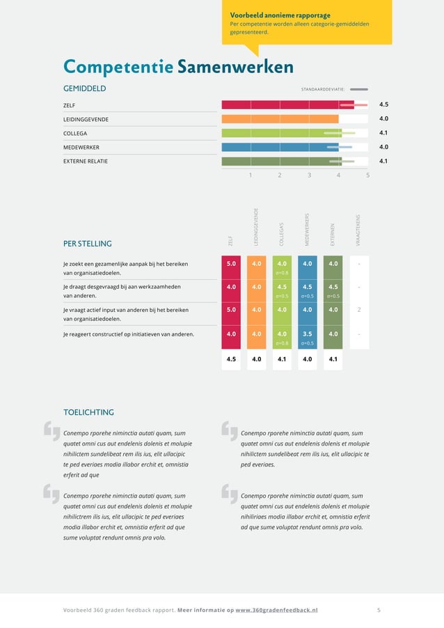 Voorbeeld 360 graden feedback rapport