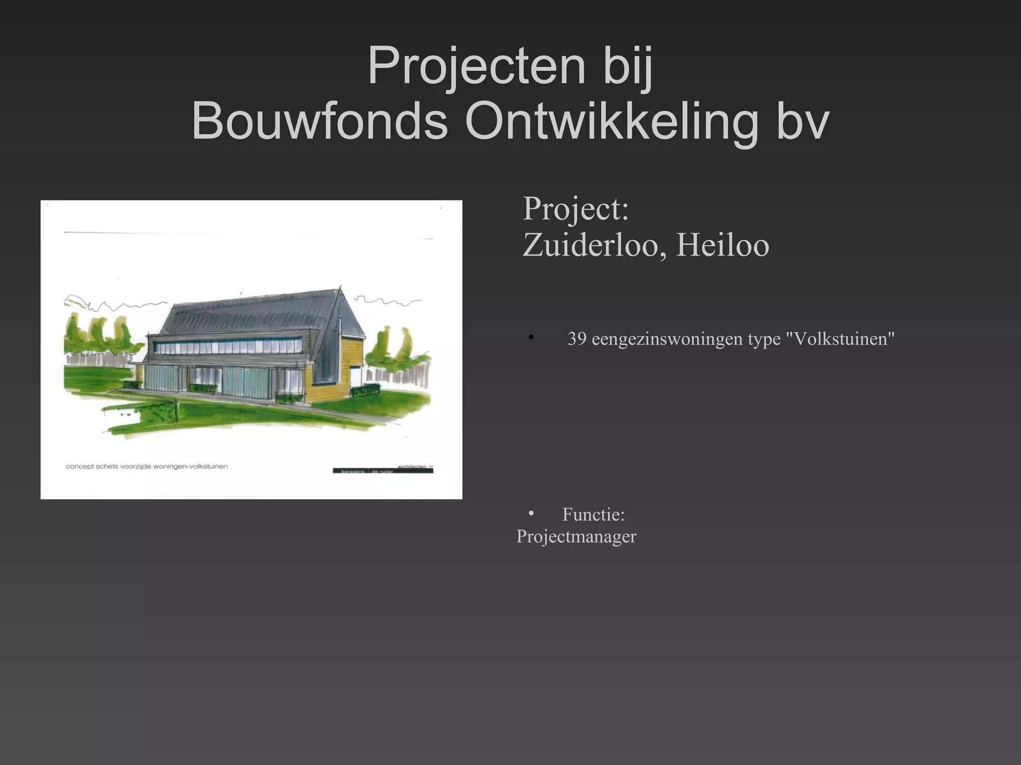 Bouwfonds Ontwikkeling | PPT