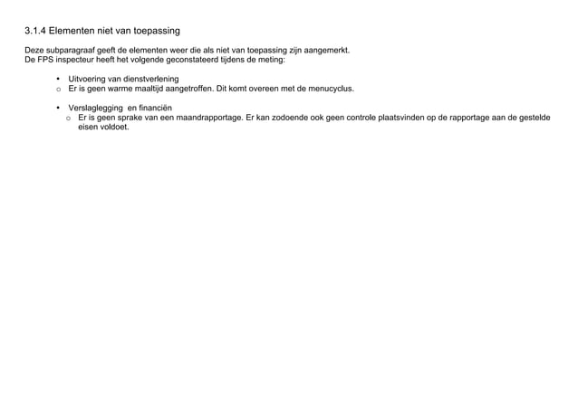 Voorbeeld rapportage Facility Performance Standard | PDF | Business | Business and Finance