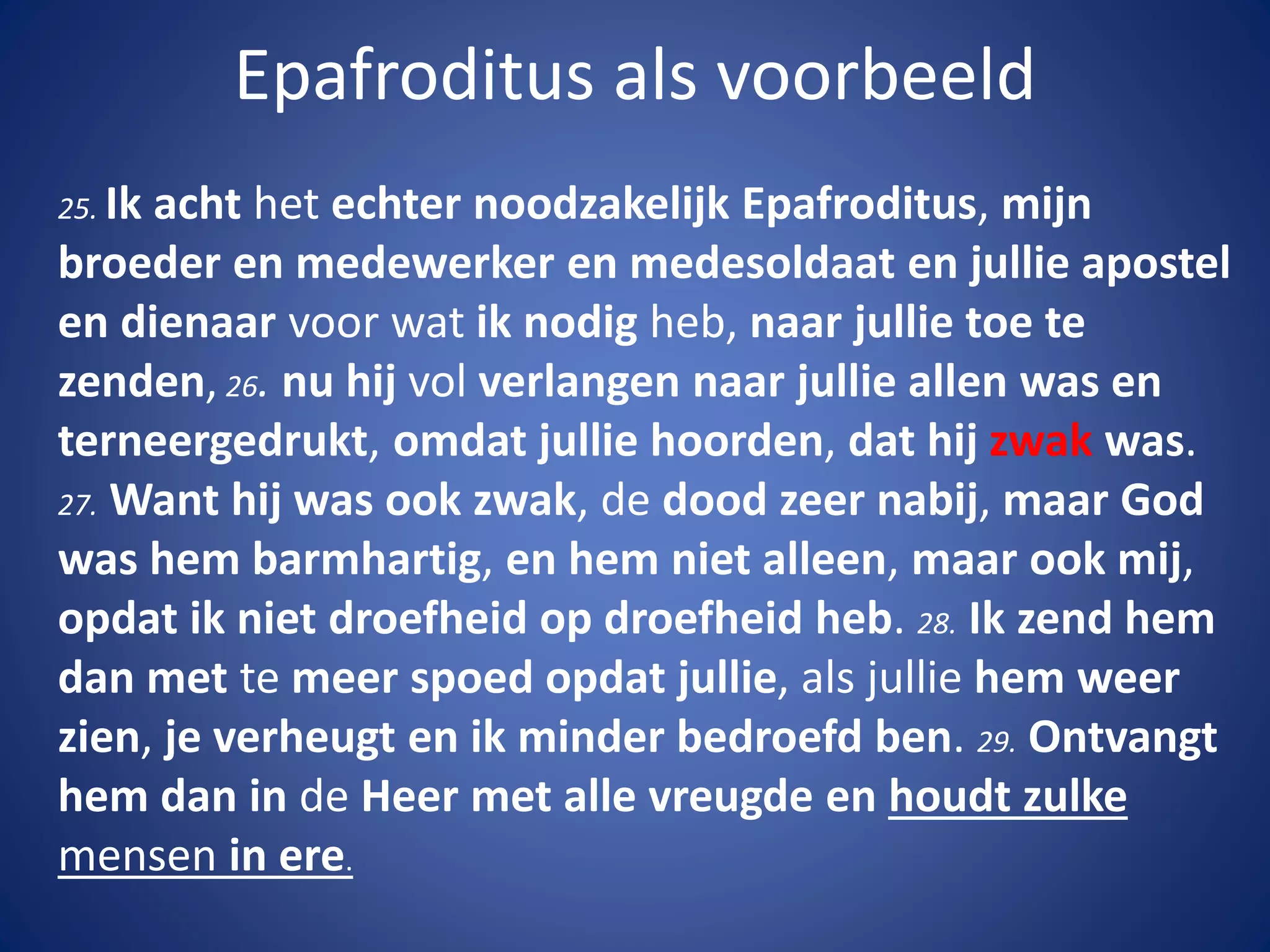 Voorbeeldige voorbeelden | PPTX