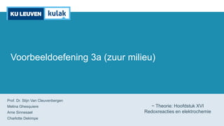 Voorbeeldoefening 3a | PPTX