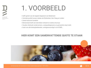 Voorbeeld scmd | PDF