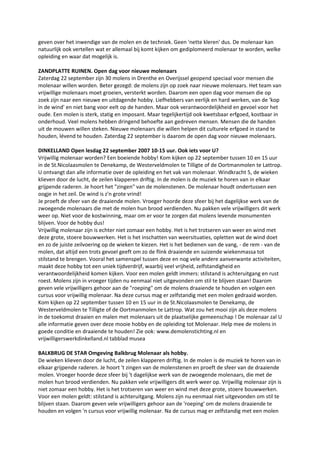 Voorbeeldteksten voor de krant | DOC