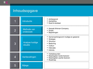 Voorbeeld verbeterplan samenwerking | PPT