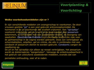 Voorbehoedsmiddelen | PPS | Birth Control | Reproductive Health