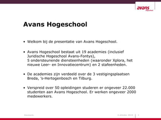 Voorlichting Avans Embedded Systemen en industriële automatisering ...