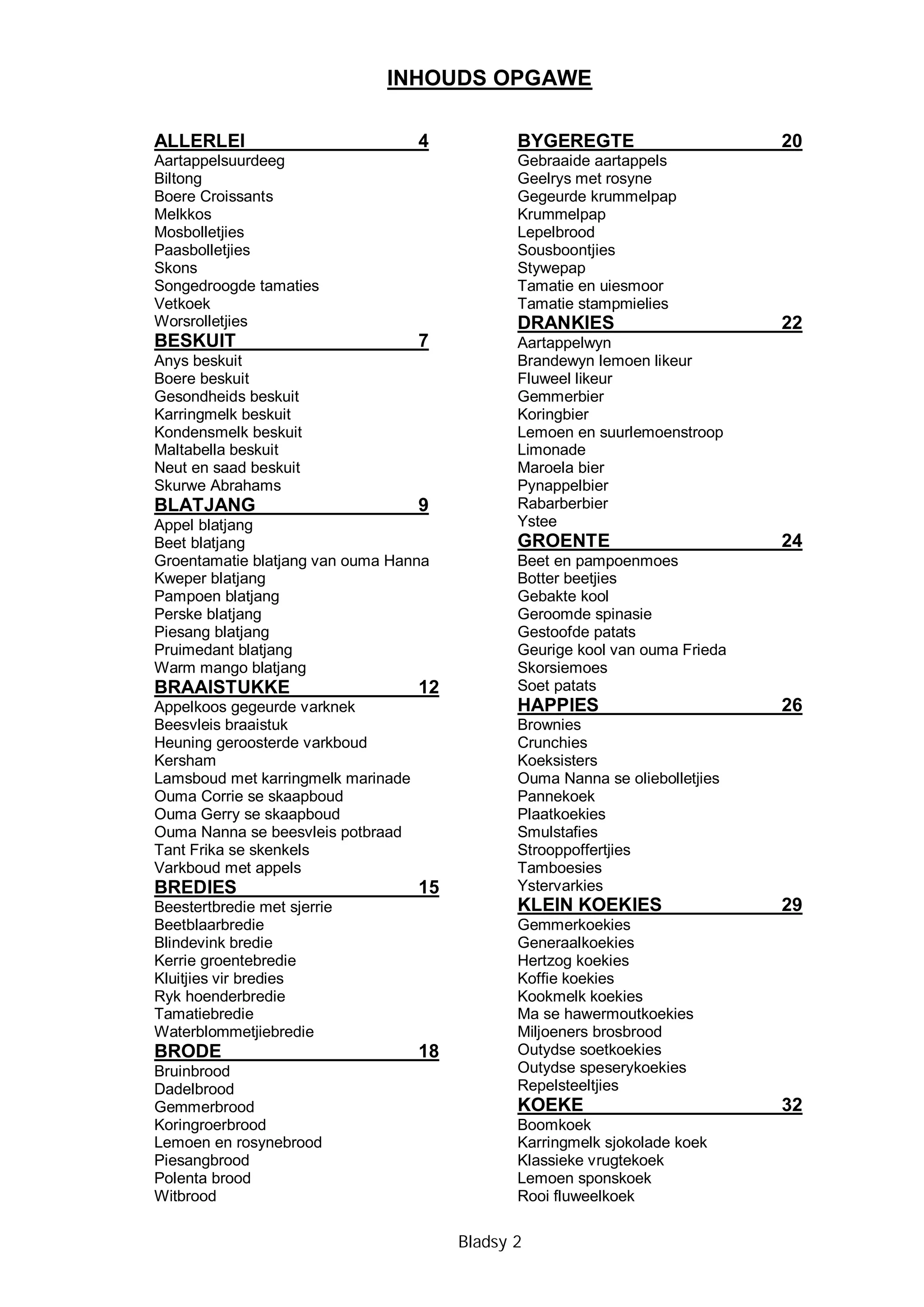 Voortrekker resepteboek | PDF
