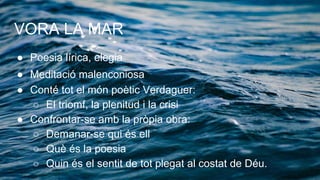 Vora la mar | PPTX