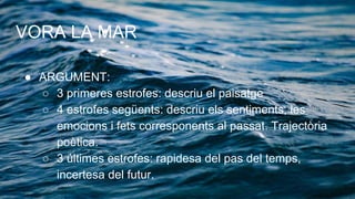 Vora la mar | PPTX