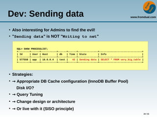 MariaDB / MySQL tripping hazard and how to get out again? | PPT