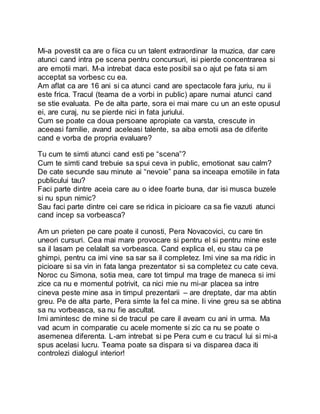 Vorbit in public | DOCX