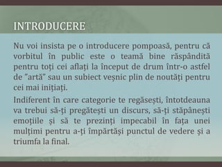 Vorbitul în public | PDF
