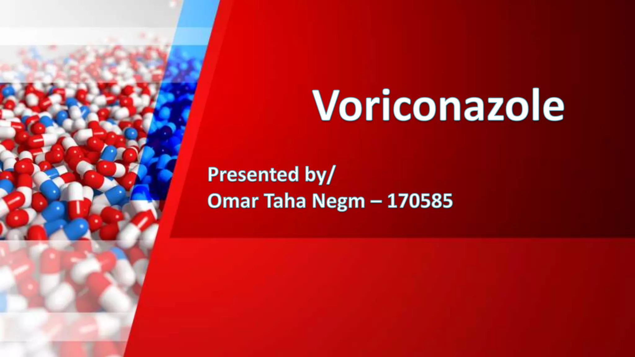 Clinical Pharmacokinetics of Voriconazole | PPTX