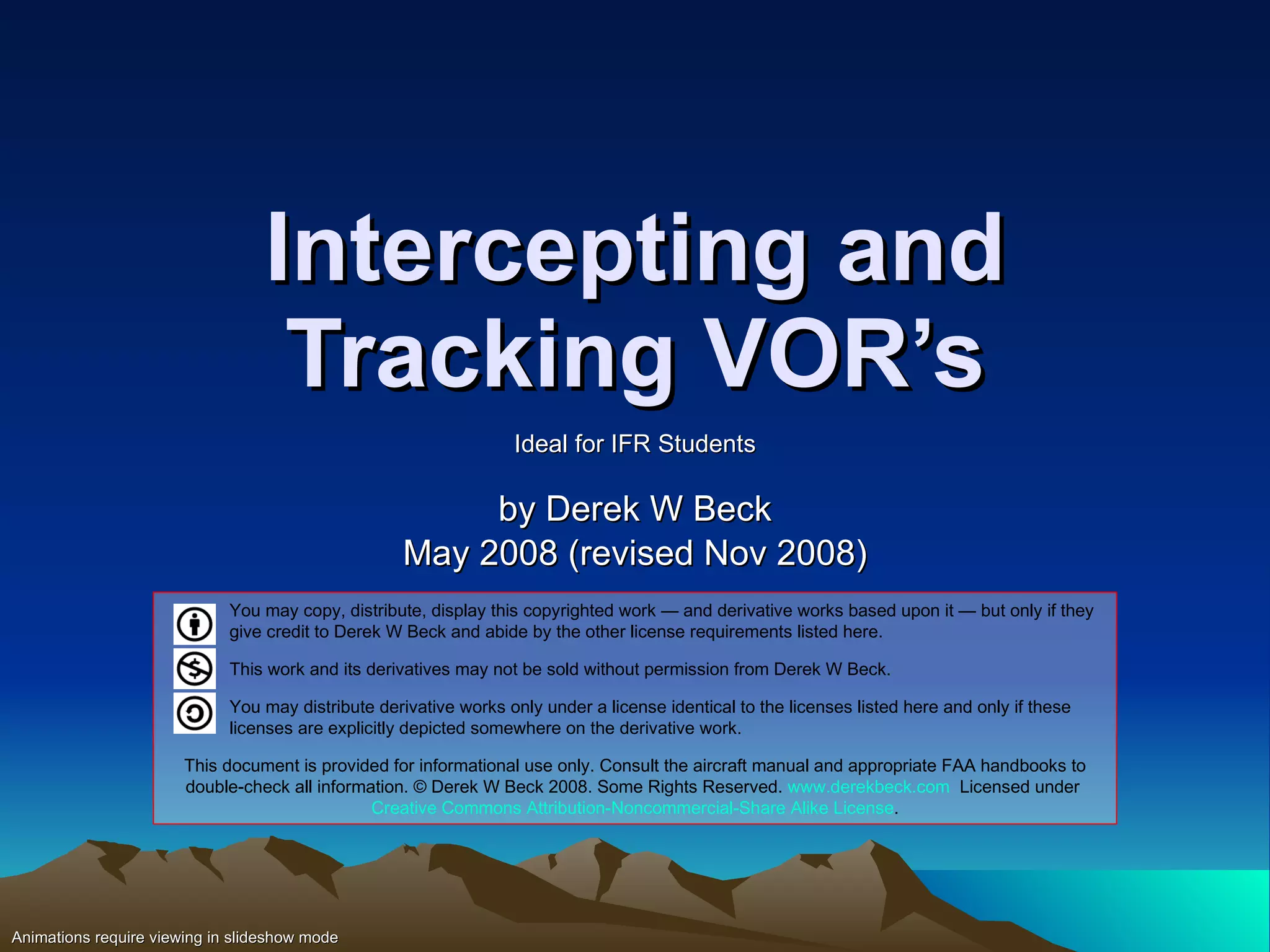 Vor navigation and_tracking | PPS