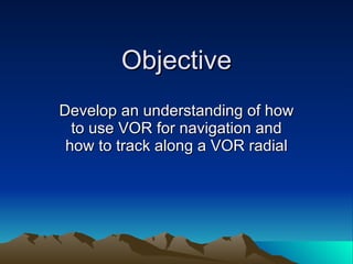 Vor navigation and_tracking | PPS