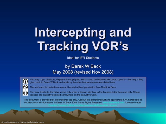 Vor navigation and_tracking | PPT