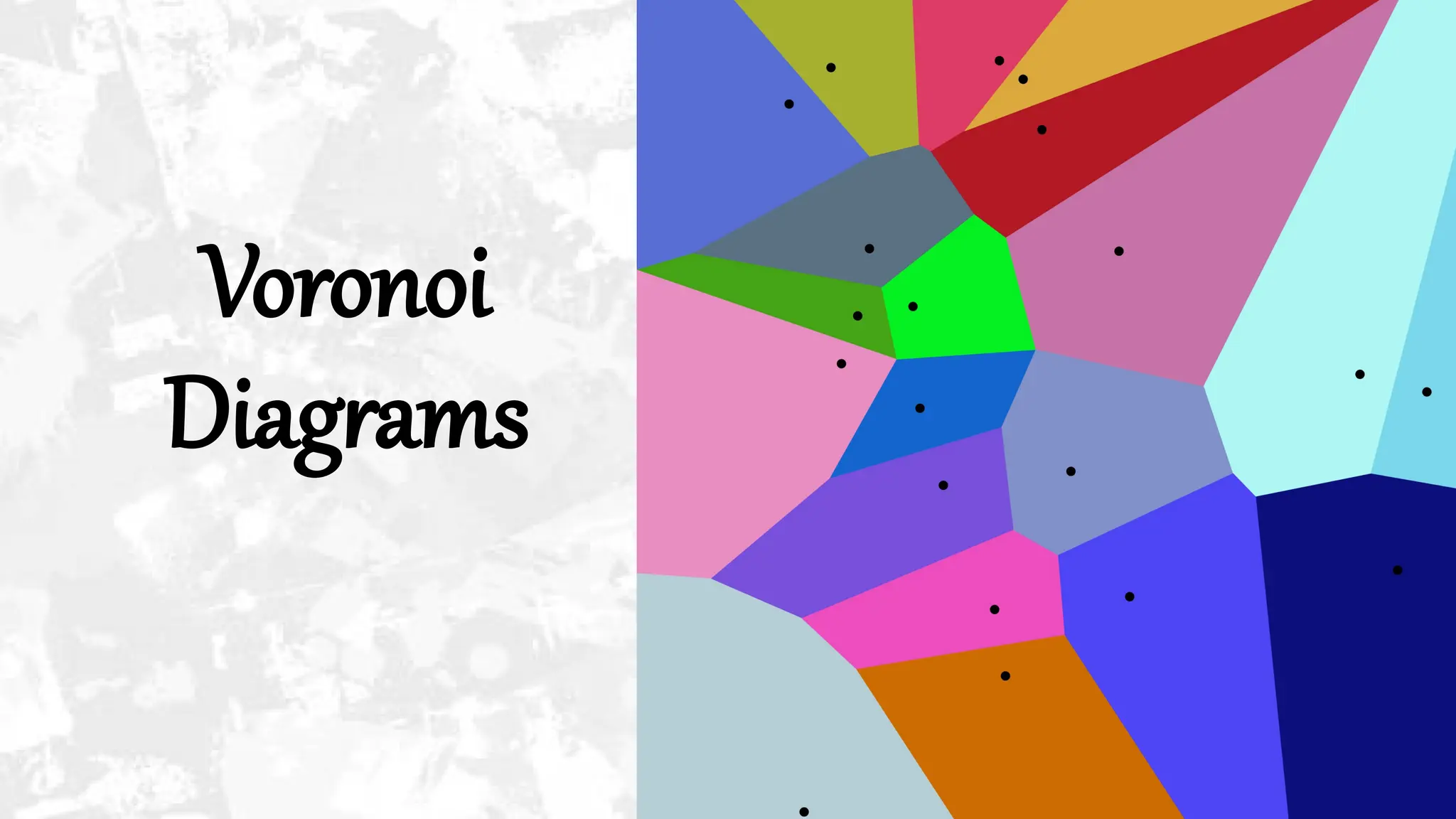 VORONOI DIAGRAM for geometry class G9-G10 | PPT