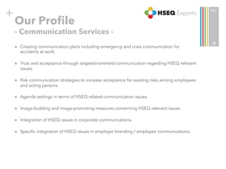 "Health & Safety" for the Offshore Industry | PDF