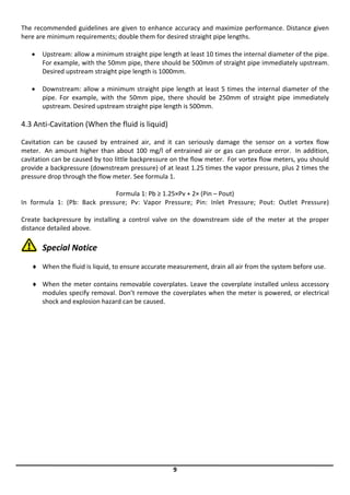 Vortex flow meter catalog | PDF | First Aid | Injuries