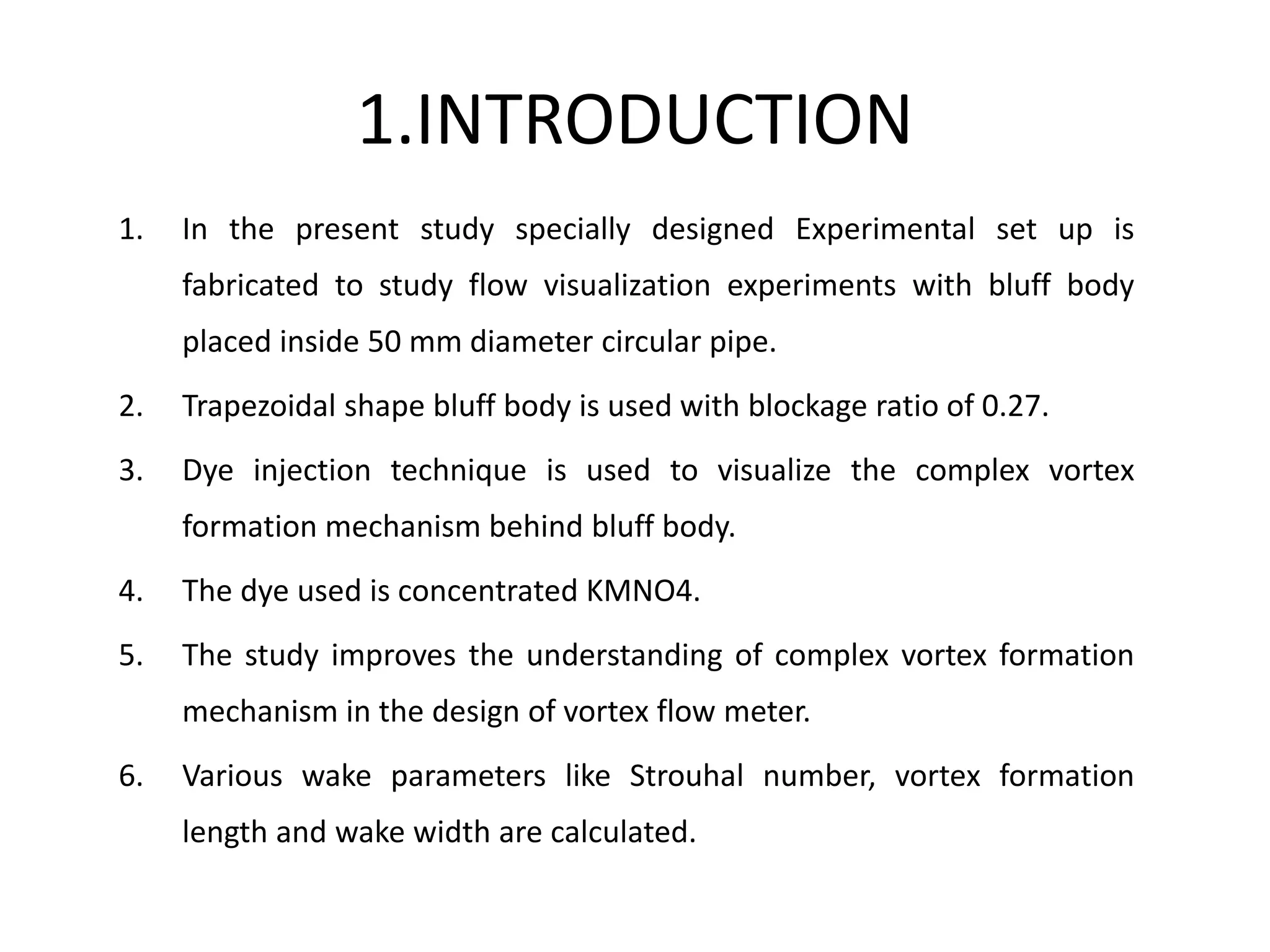Vortex flow meter project | PPTX