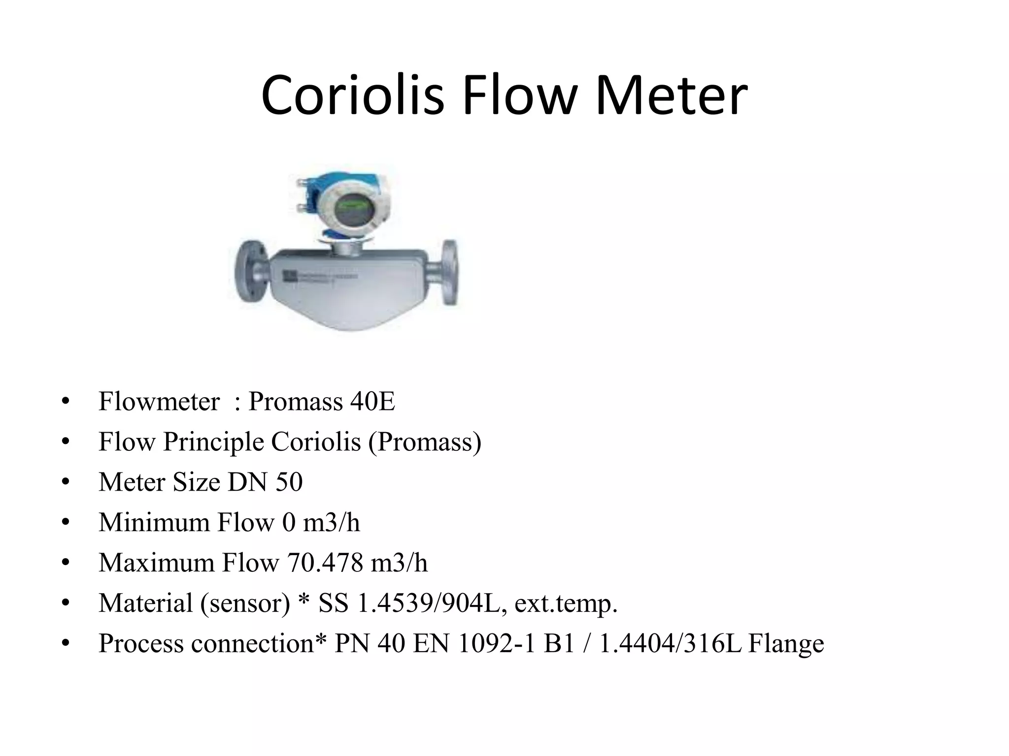 Vortex flow meter project | PPTX