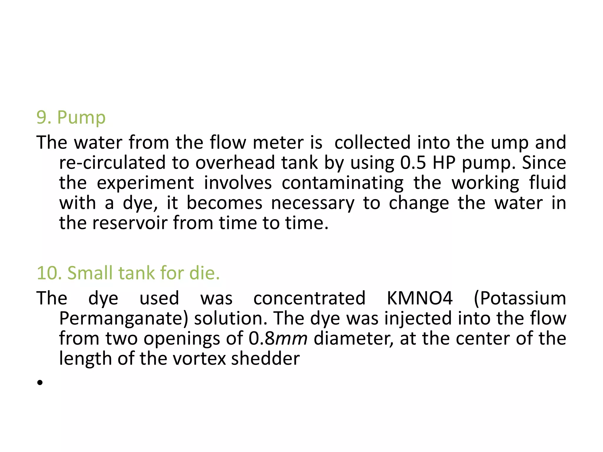 Vortex flow meter project | PPTX