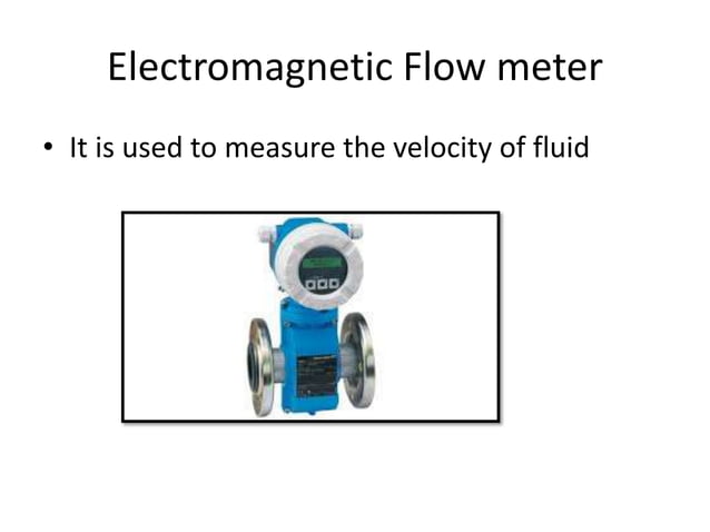 Vortex flow meter project | PPTX