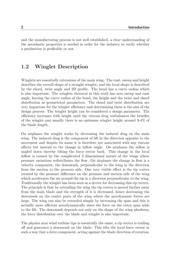 Vortex lattice modelling of winglets on wind turbine blades | PDF